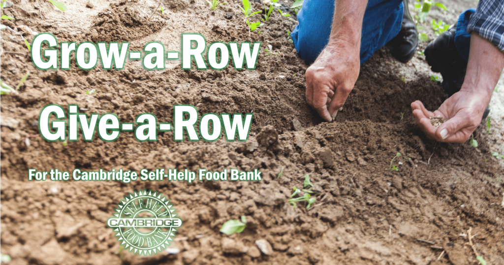 Grow-a-Row, Give-a-Row - Cambridge Self-Help Food Bank